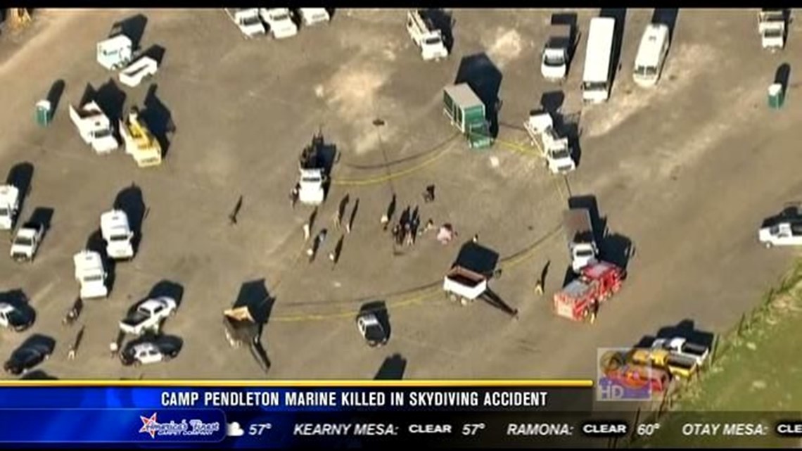 Camp Pendleton Marine killed in skydiving accident | cbs8.com