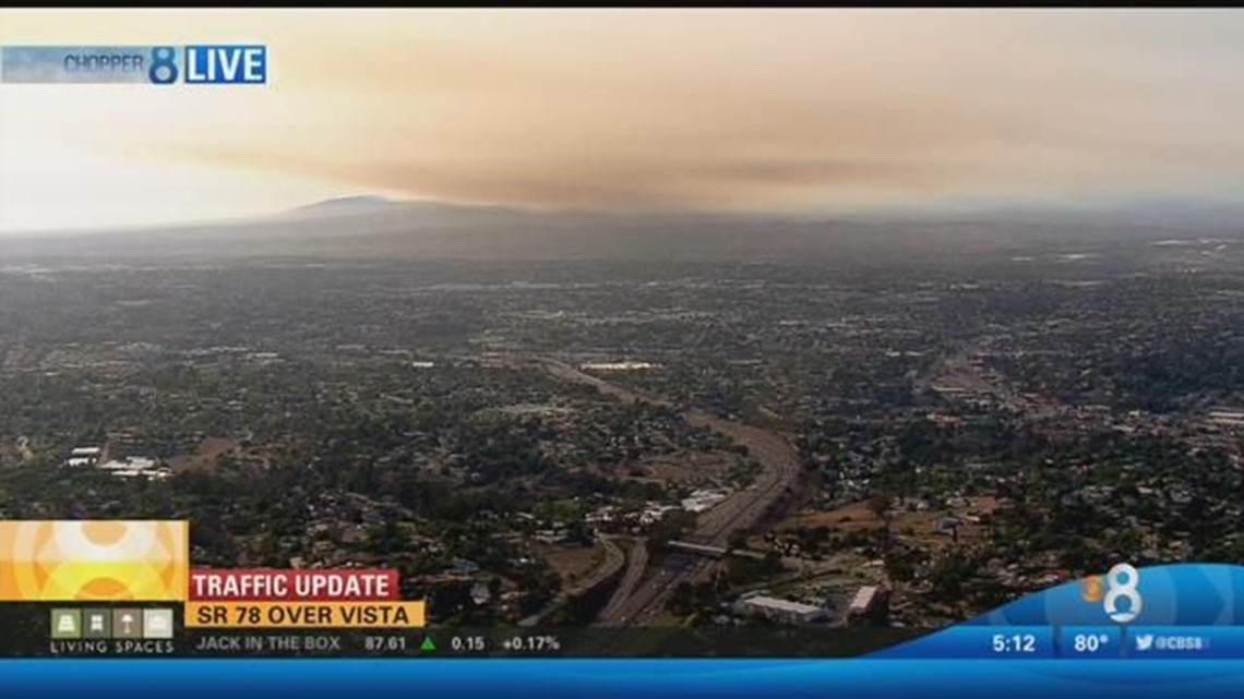 Fire crews gain control on Camp Pendleton fire | cbs8.com