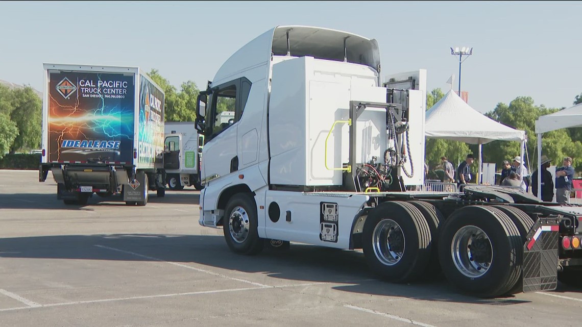 Zero emission vehicles and trucks | cbs8.com