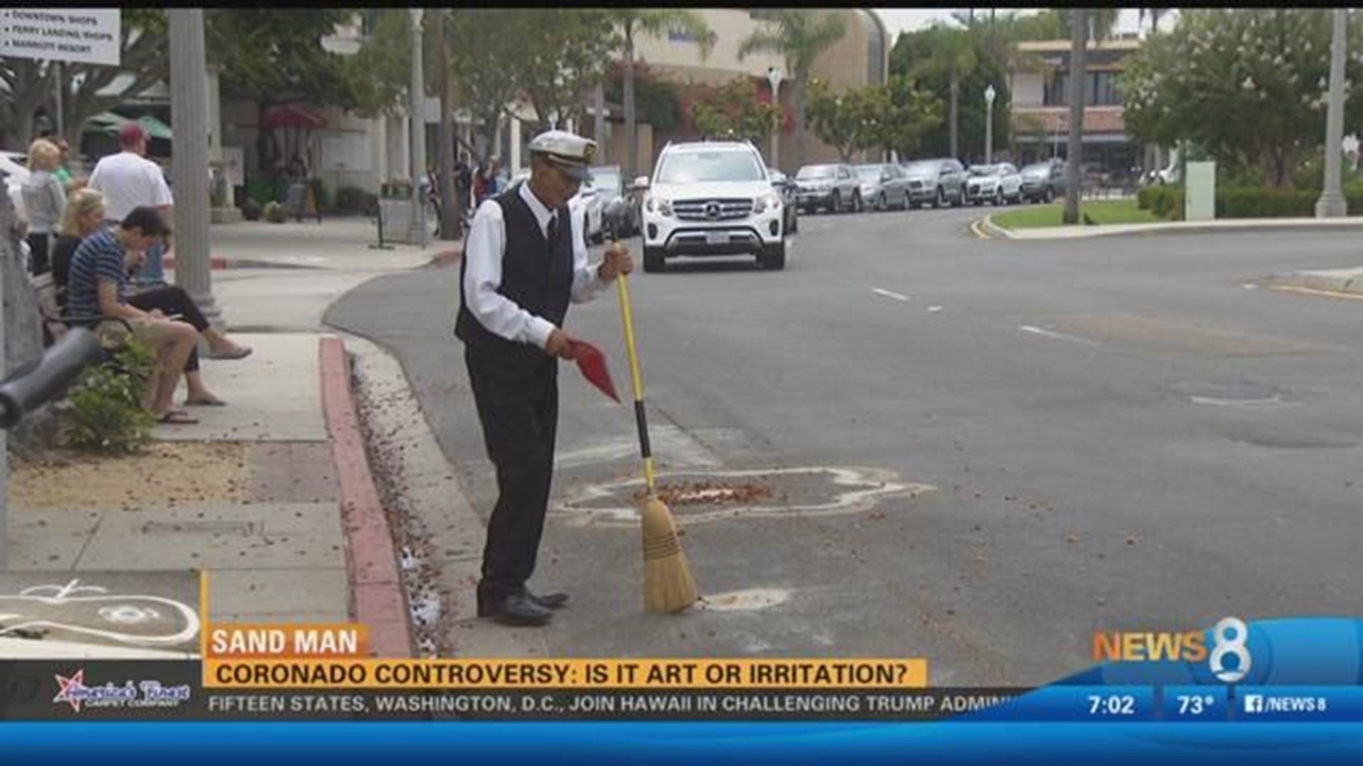 Sand Man: Coronado controversy, is it art or irritation? | cbs8.com
