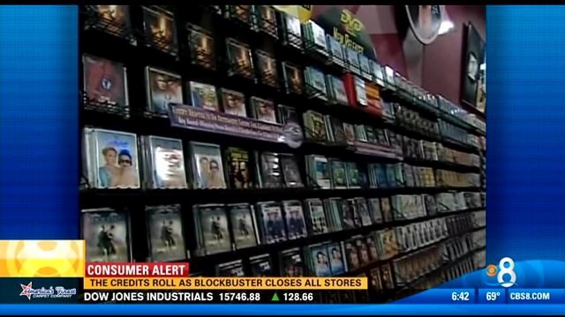 The credits roll as Blockbuster closes all stores | cbs8.com