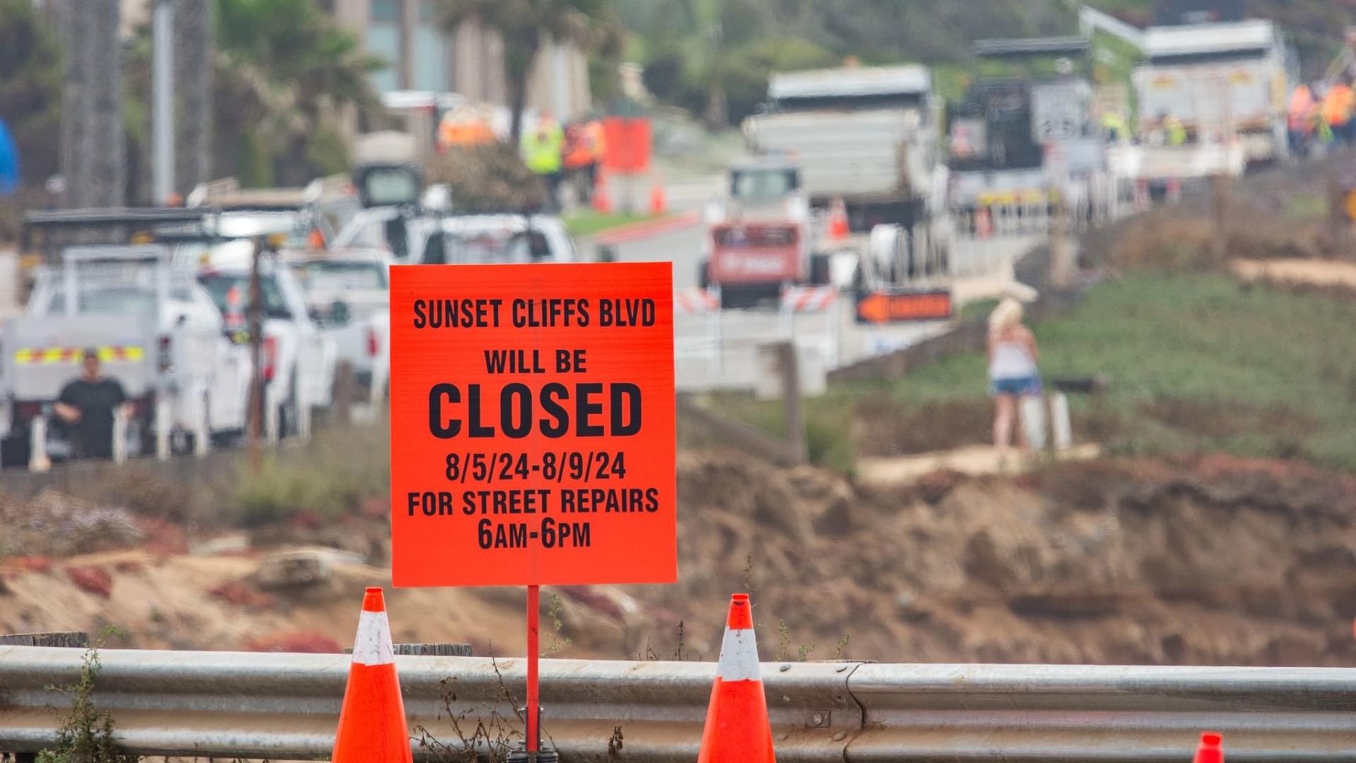 Urgent repairs made on eroding Sunset Cliff bluffs in San Diego | cbs8.com