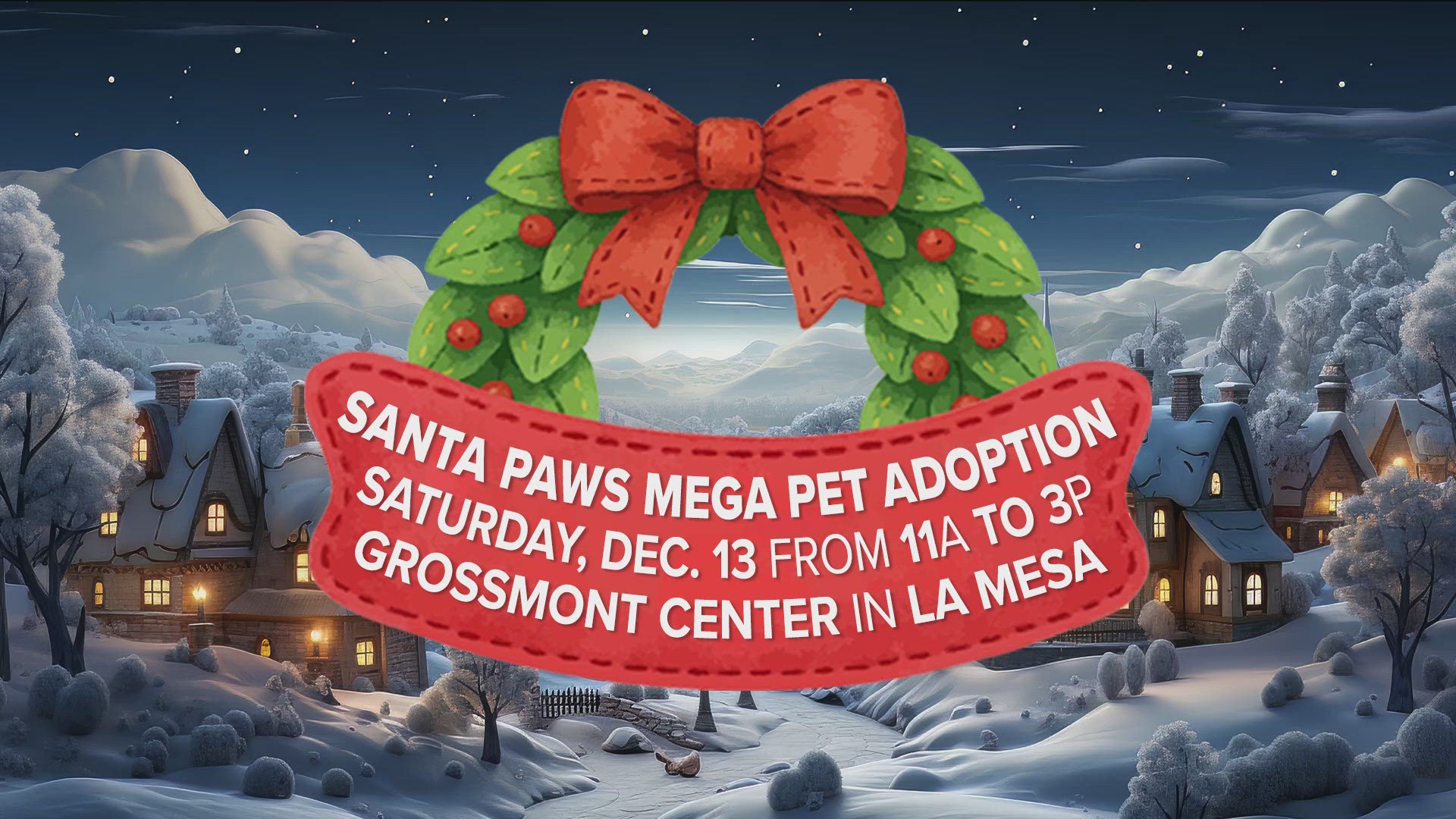 Santa Paws MEGA Pet Adoption event features hundreds of adoptable ...
