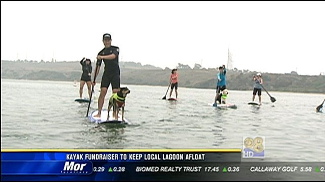 Kayak fundraiser to keep local lagoon afloat | cbs8.com