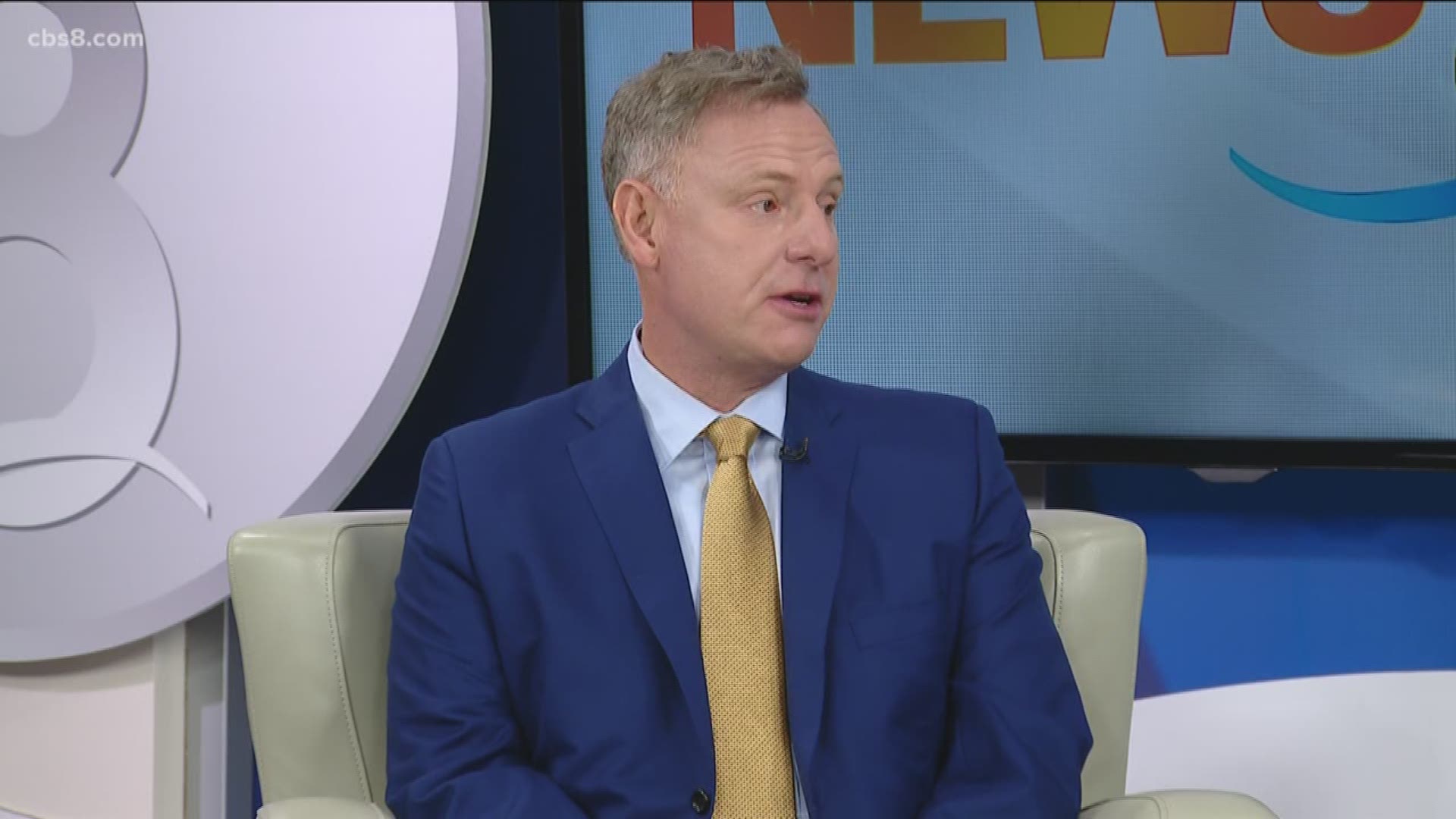 Representative Scott Peters tells News 8 what he has been working on ...