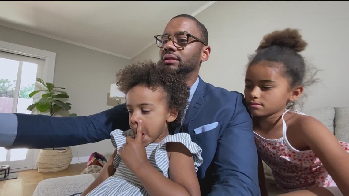 Superhero dad writes children's book for daughters on Father's Day ...