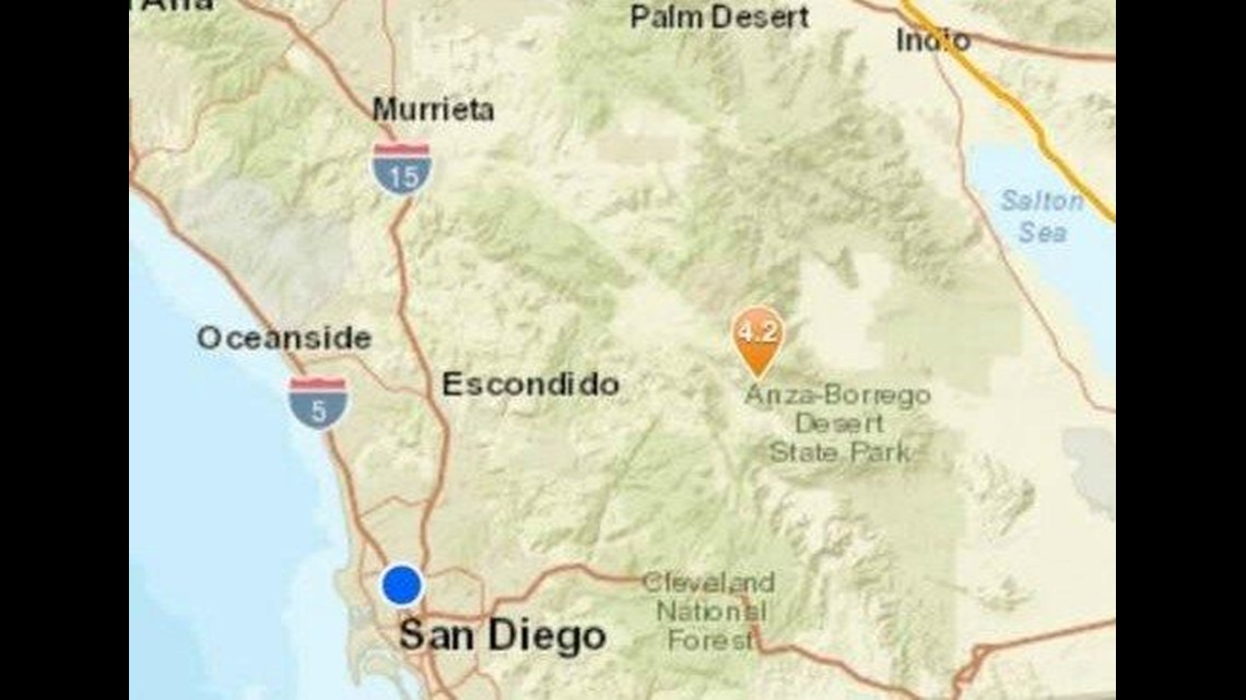 4 earthquakes rattle Julian and other areas | cbs8.com