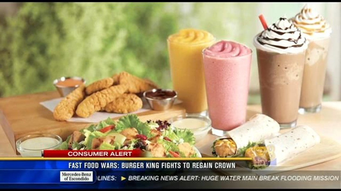 Fast food wars: Burger King fights to regain crown | cbs8.com