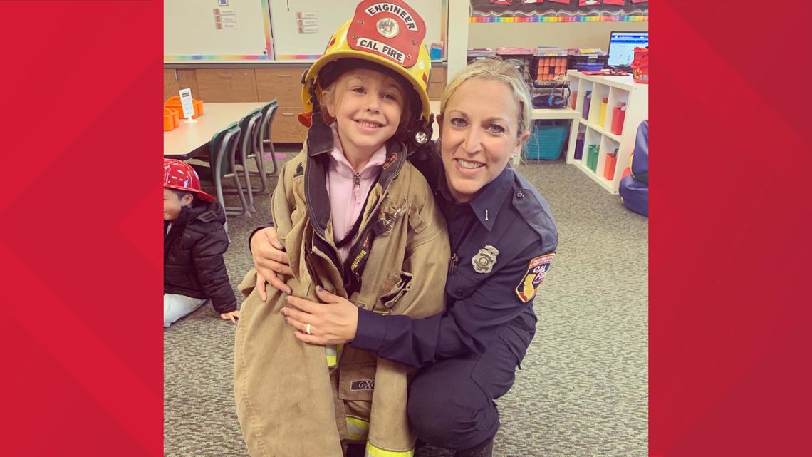 Female firefighter promoted to Cal Fire captain | cbs8.com