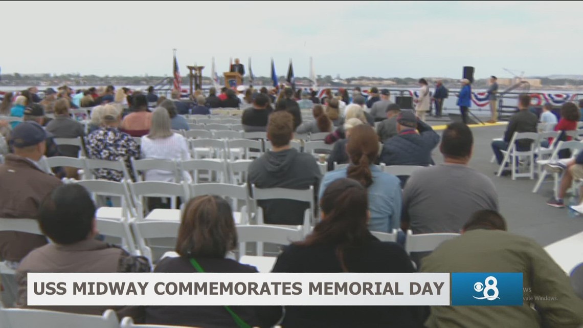 USS Midway Museum commemorates Memorial Day | cbs8.com