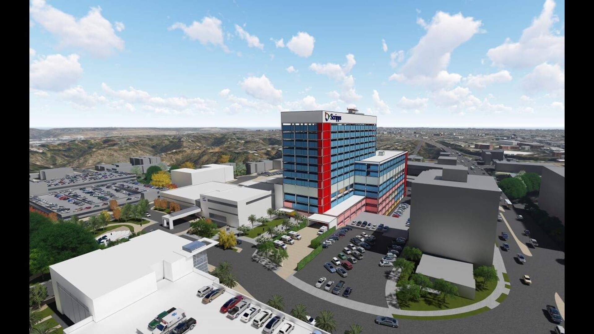 Scripps unveils new hospital towers construction plans | cbs8.com