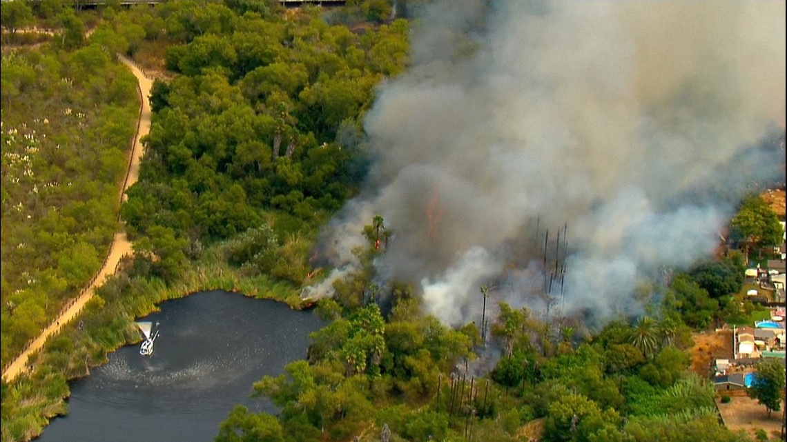 Photos: Santee fire | cbs8.com
