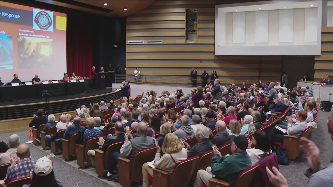 San Diego Fire meets with residents impacted by Montezuma Fire | cbs8.com