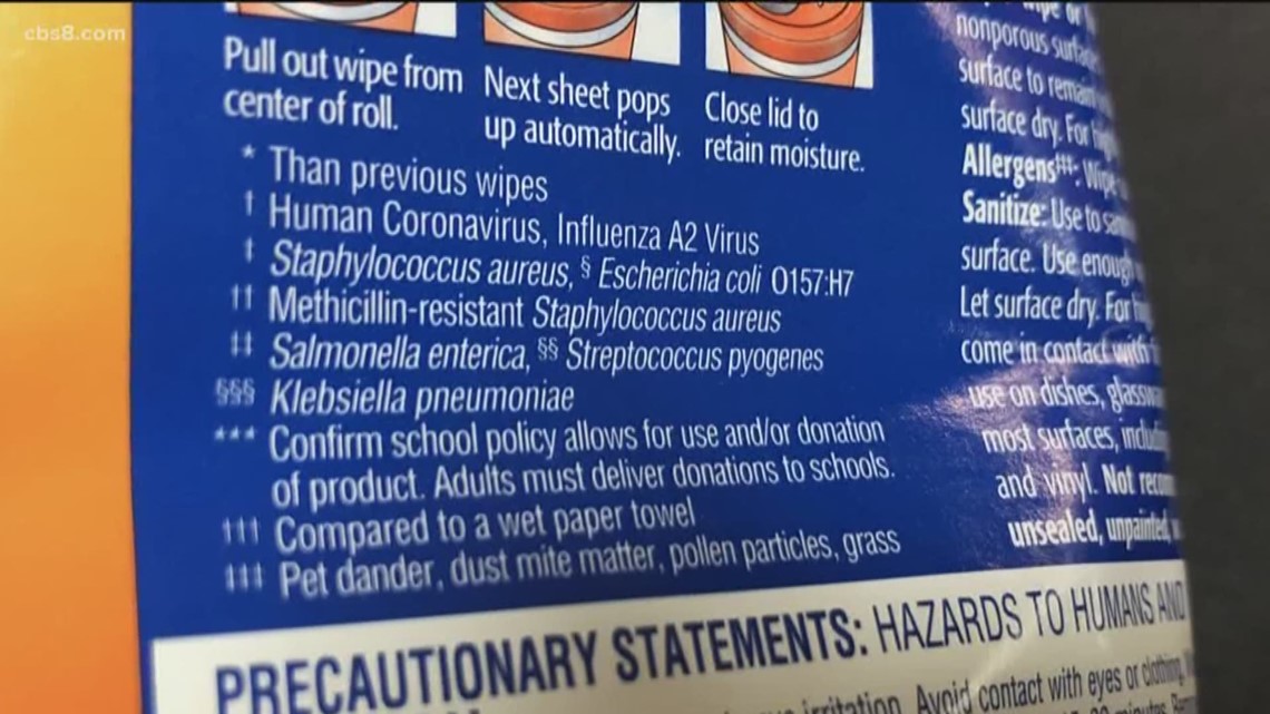 VERIFY: Are disinfecting wipes and hand sanitizer effective against the ...