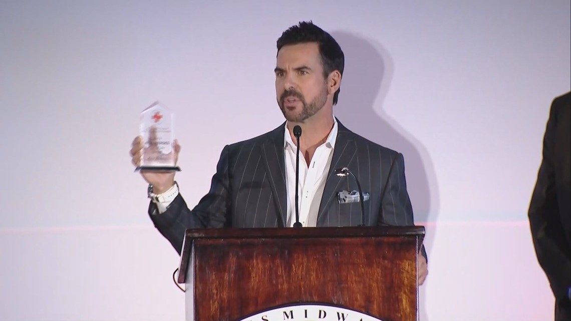 Kyle Kraska wins San Diego Red Cross Gift of Life Award | cbs8.com