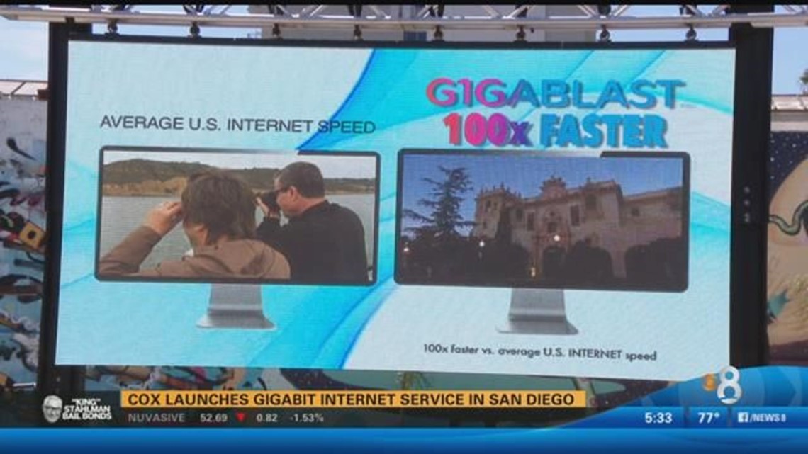 Cox launches Gigabit Internet service in San Diego | cbs8.com