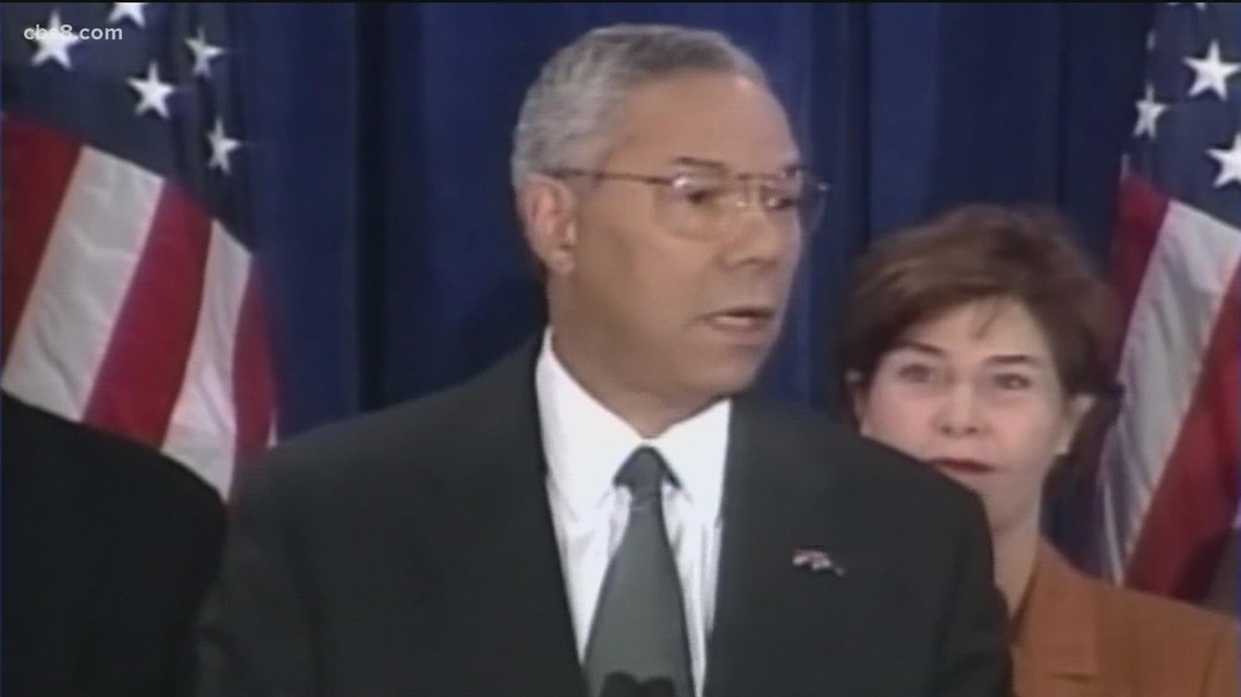 San Diego mourns the passing of Colin Powell | cbs8.com