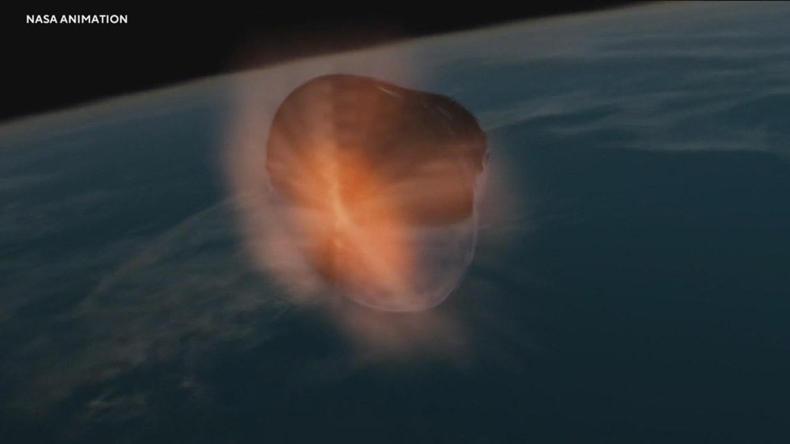 Space debris warning issued to ships off coast of San Diego as a ...