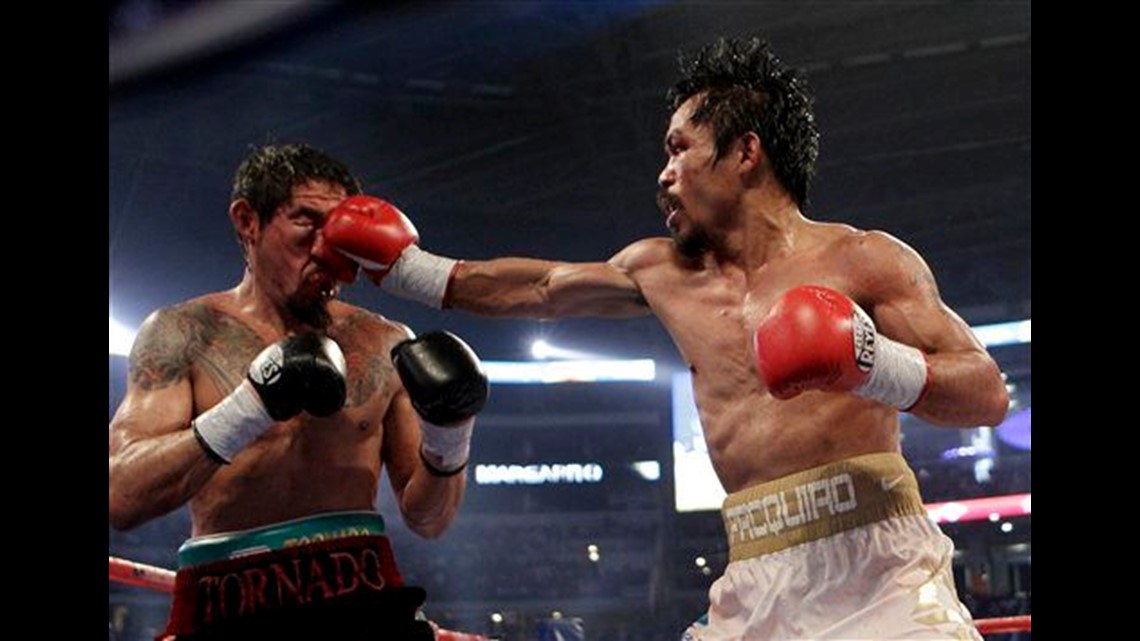 Pacquiao wins on dominating performance | cbs8.com