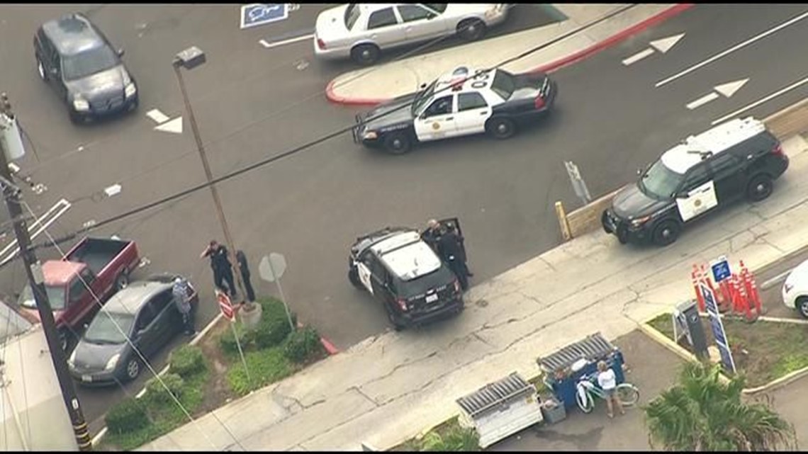 SDPD arrest bank robbery suspect in Pacific Beach | cbs8.com