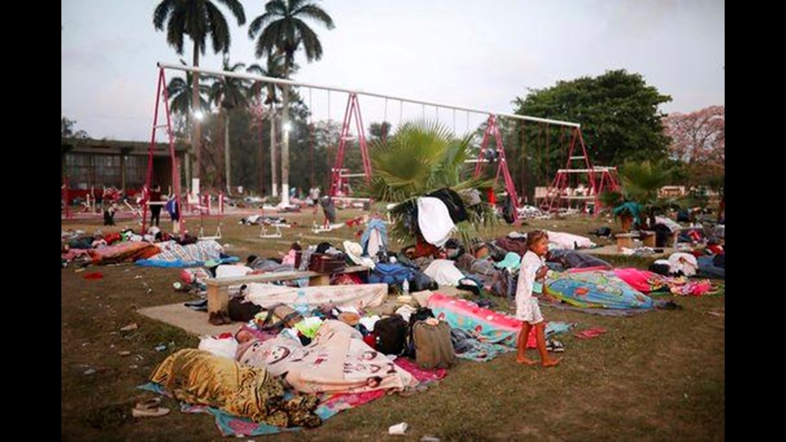 Caravan migrants confused by President Trump's angry tweets | cbs8.com
