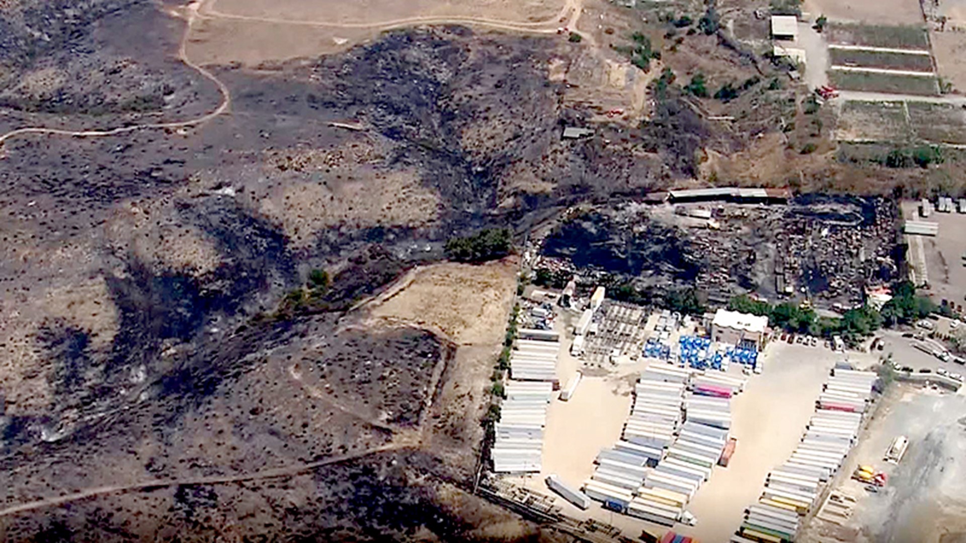 Caliente Fire in Otay Mesa: 448 acres burned, 100% contained | cbs8.com