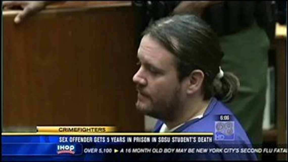 Burgess Gets 5 Years for Disappearance, Death of SDSU Student | cbs8.com