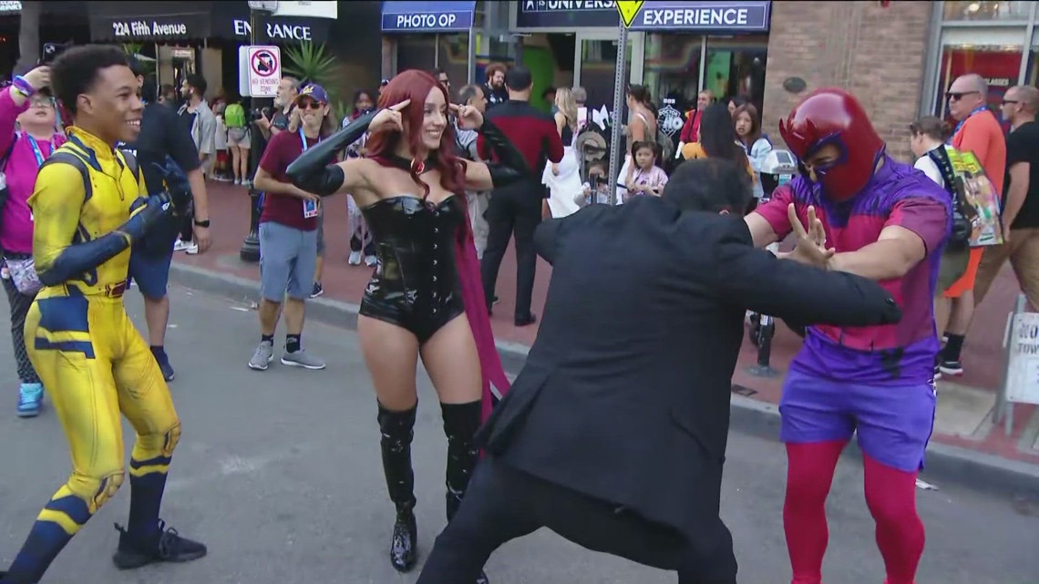 Here's a look at the Comic-Con takeover of Downtown San Diego | cbs8.com