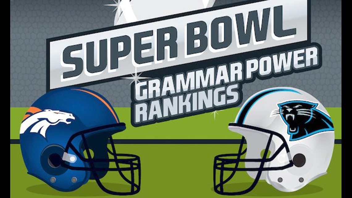 The Super Bowl of grammar? | cbs8.com