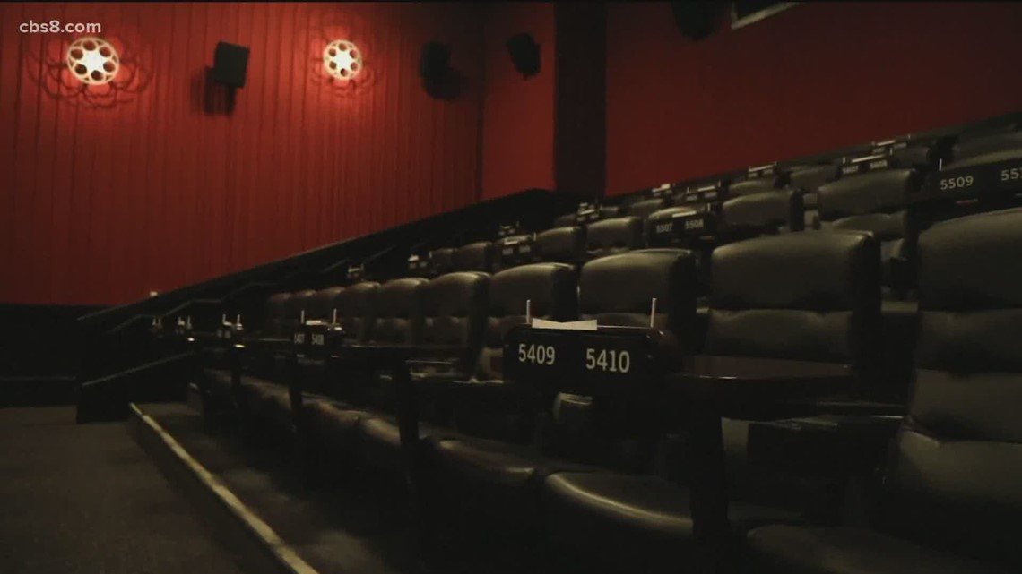 Indoor movie theaters can reopen June 12 | cbs8.com