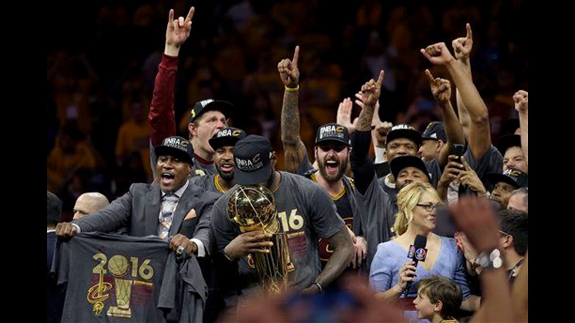 James and Cavaliers defeat Warriors to win NBA Championship | cbs8.com