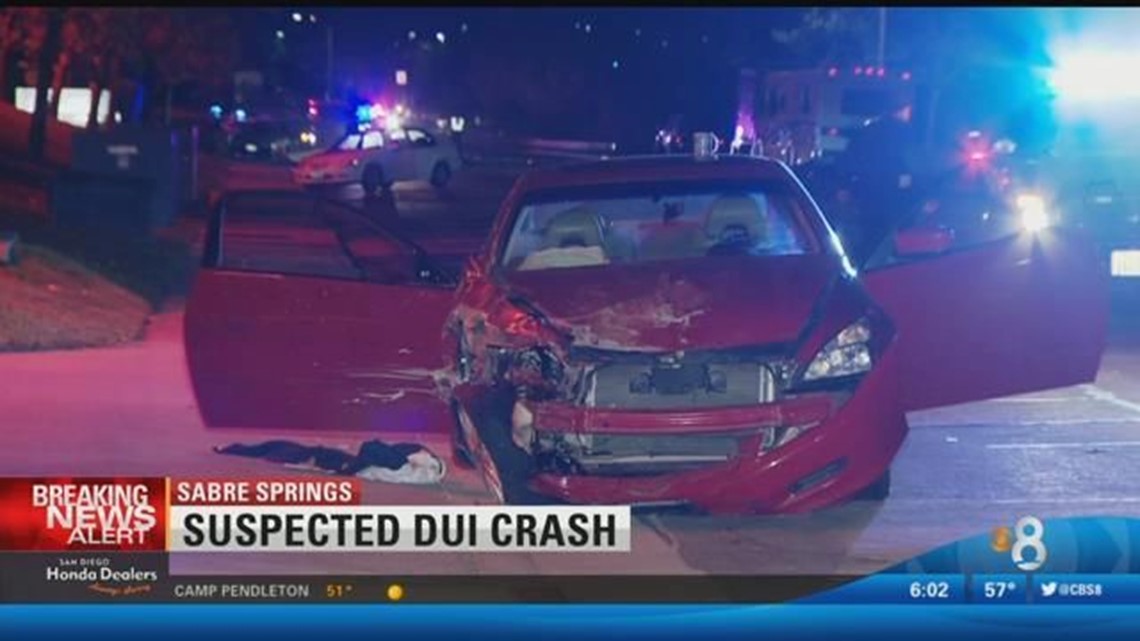 Suspected DUI crash leaves man paralyzed | cbs8.com