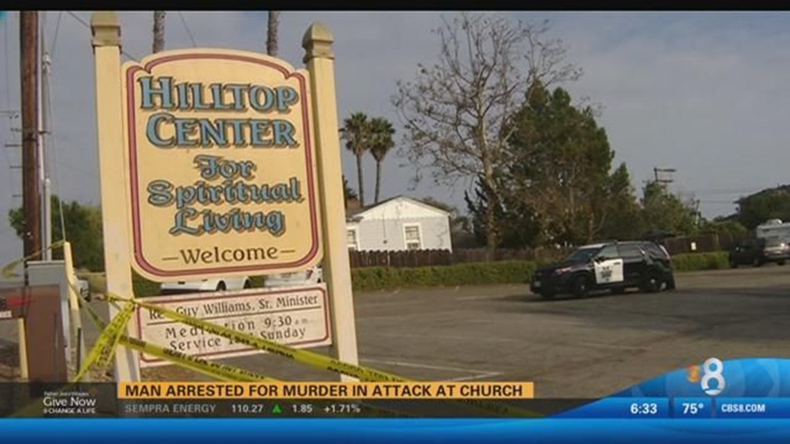 Man arrested for fatal attack at Fallbrook church | cbs8.com