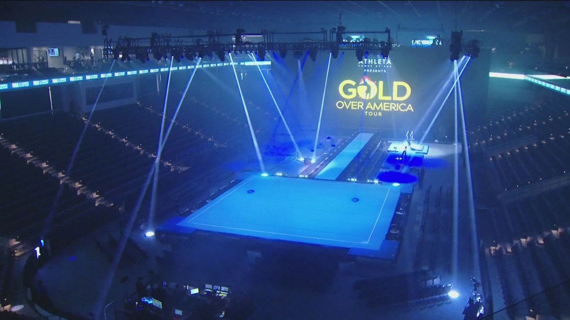 Frontwave Arena in Oceanside opens with Simone Biles, GOAT Tour | cbs8.com