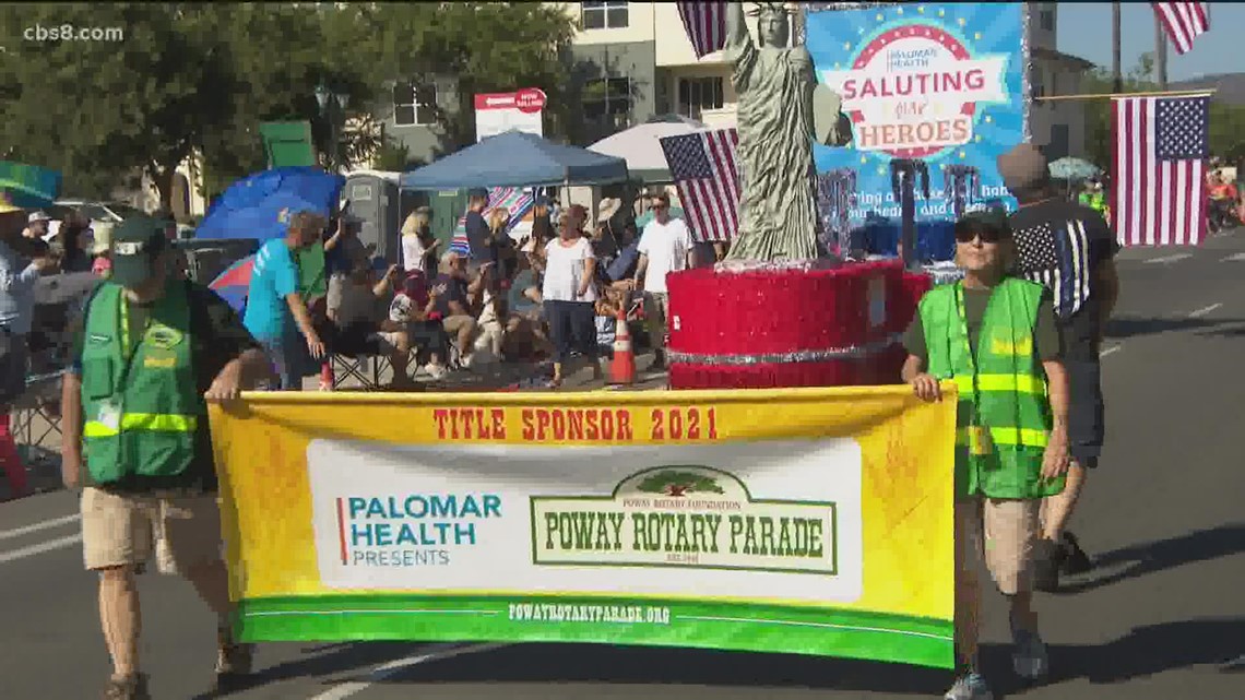 San Diegans celebrate 56th Poway Rotary Parade | cbs8.com