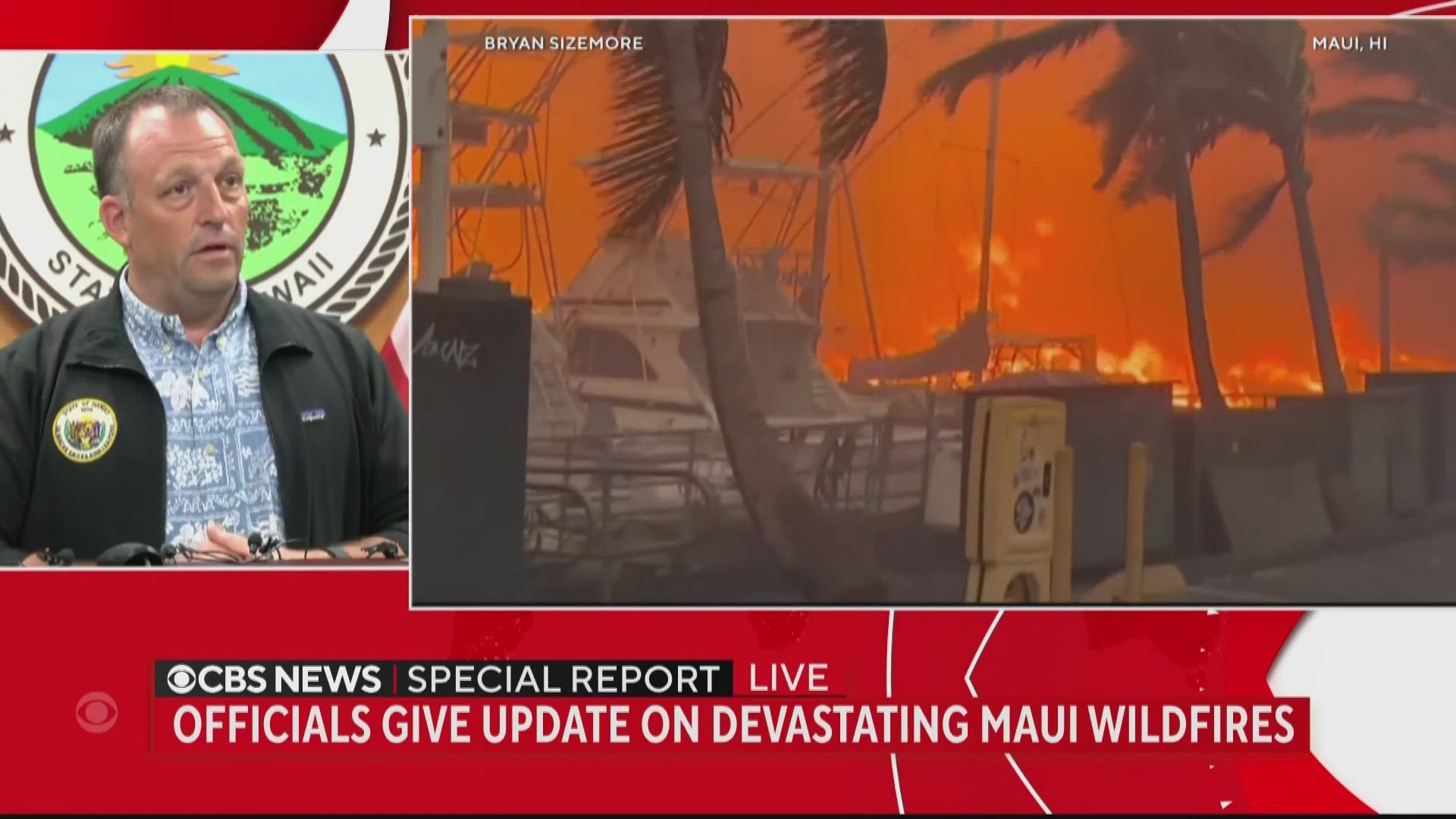Hawaii Governor briefs media on devastating Maui wildfires | cbs8.com