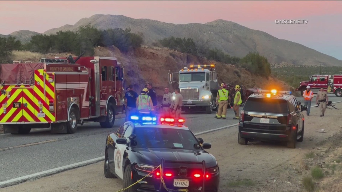Two people killed in head-on collision in Julian | cbs8.com