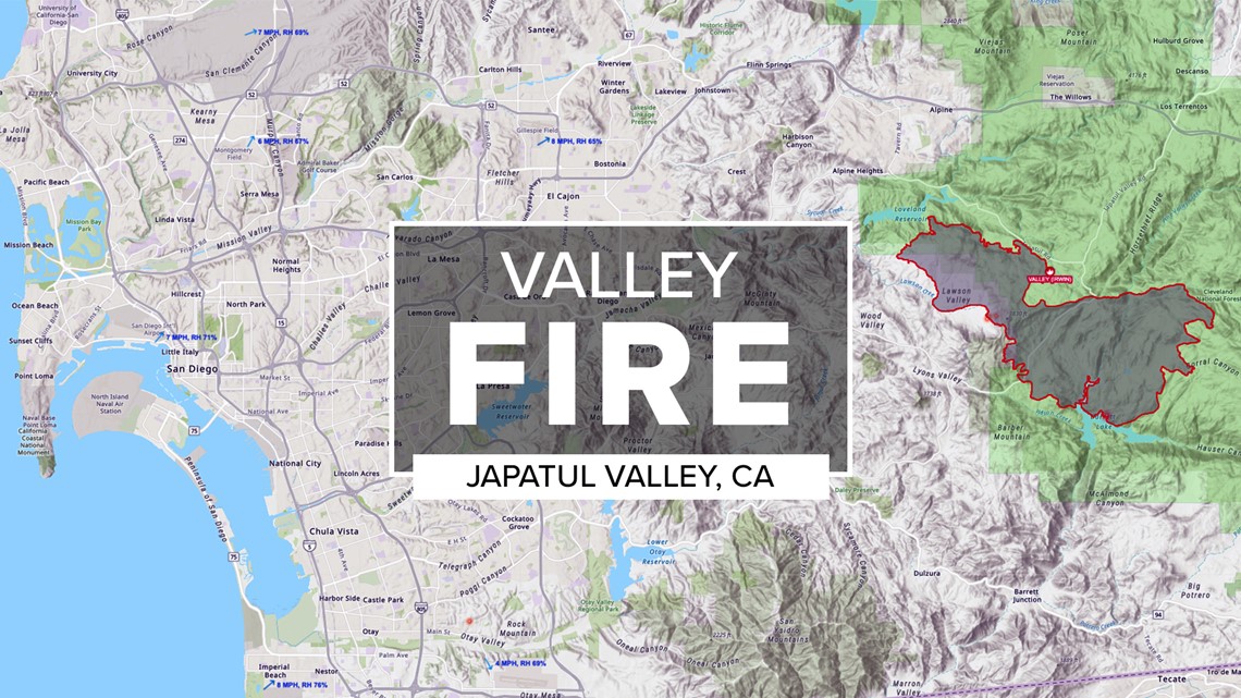 Valley Fire | Recap of the week-long fight with east San Diego fire ...