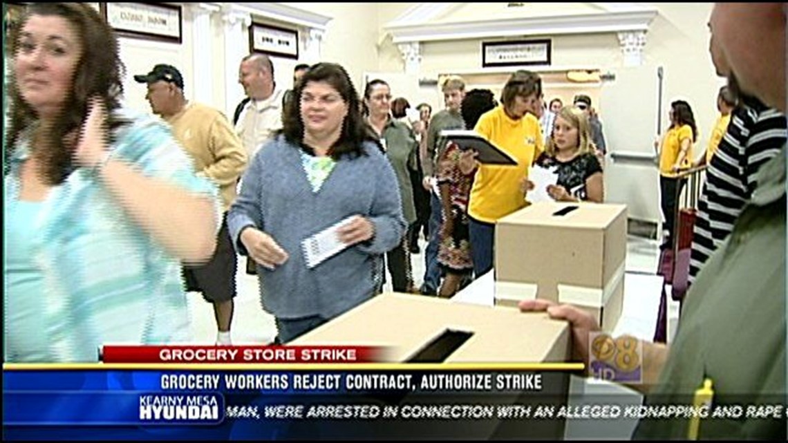 Grocery store workers throughout Southern California vote to authorize ...