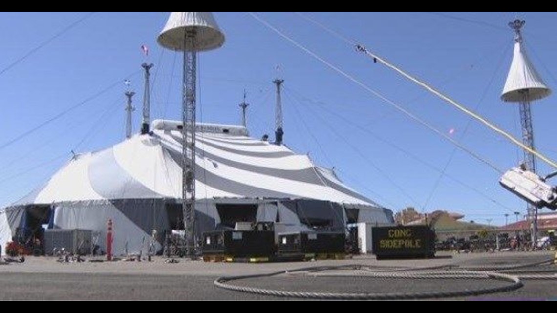 Cirque du Soleil makes a big entrance with Big Top | cbs8.com