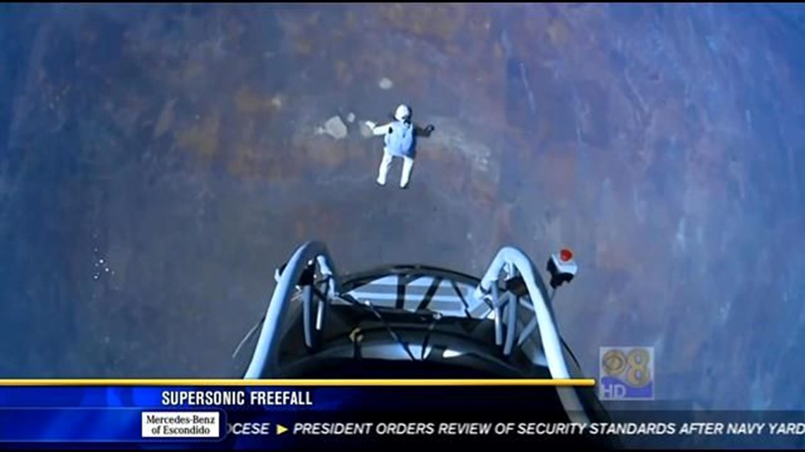 Supersonic freefall | cbs8.com