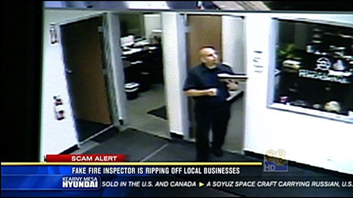 Fake fire inspector scams local businesses | cbs8.com