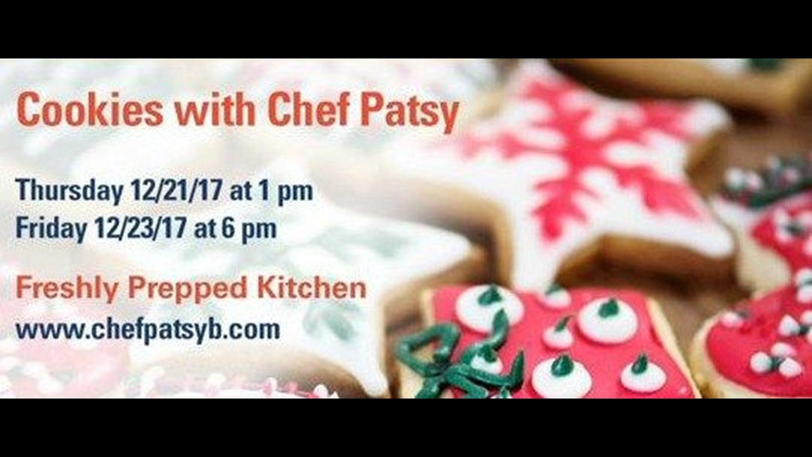 Making holiday cookies with Chef Patsy | cbs8.com