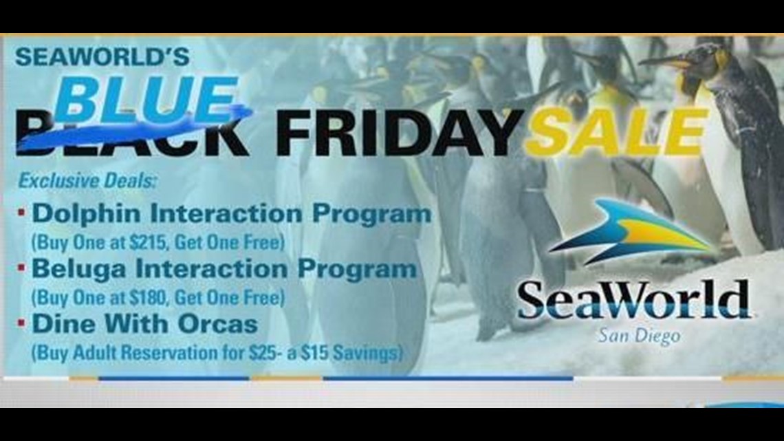 Blue Friday deals at SeaWorld San Diego | cbs8.com