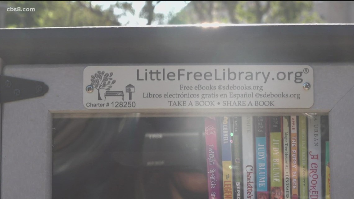 'Free Little Libraries' installed at Chula Vista park to help with ...