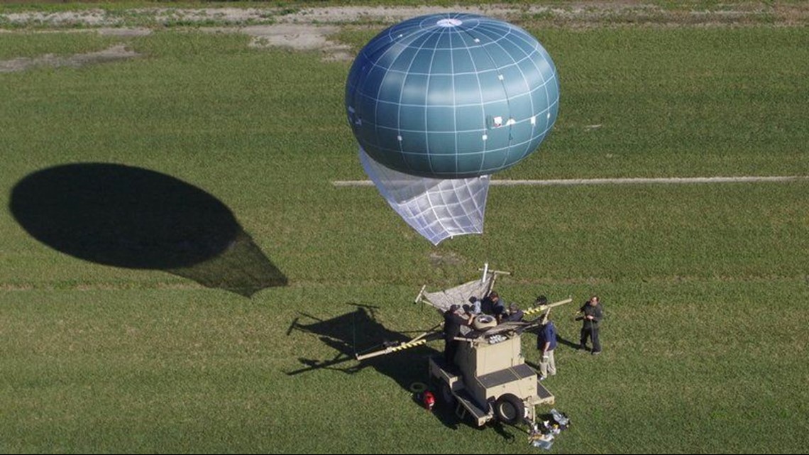 Border Patrol tests camera-toting surveillance balloon | cbs8.com