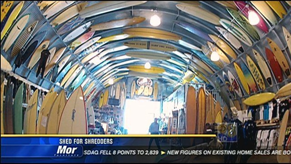 Bird's Surf Shed: Shed for shredders | cbs8.com