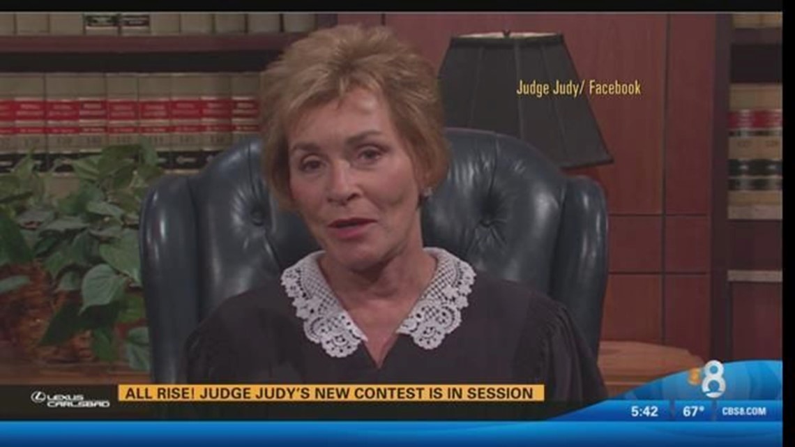 All rise! Judge Judy's new contest is in session | cbs8.com