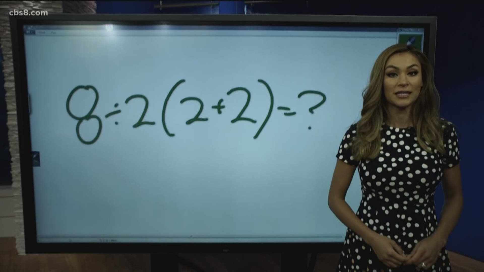 This math problem is dividing the internet | cbs8.com