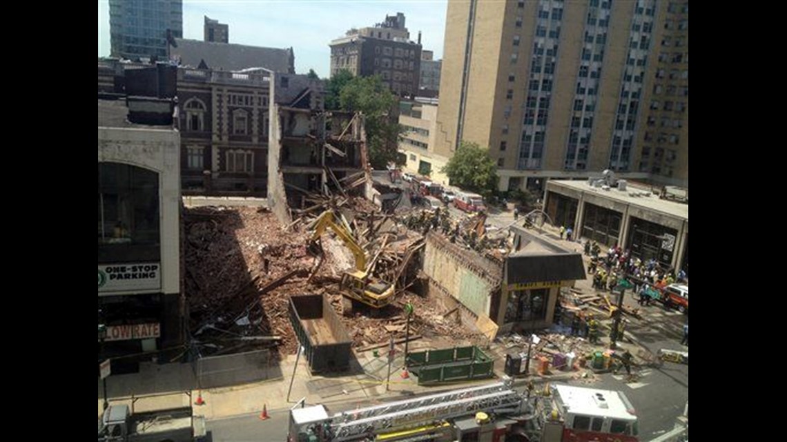 Mayor: 1 dead in Philadelphia building collapse | cbs8.com